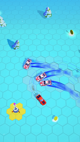 دانلود بازی Hexagon Pursuit Car Racing اندروید بازار