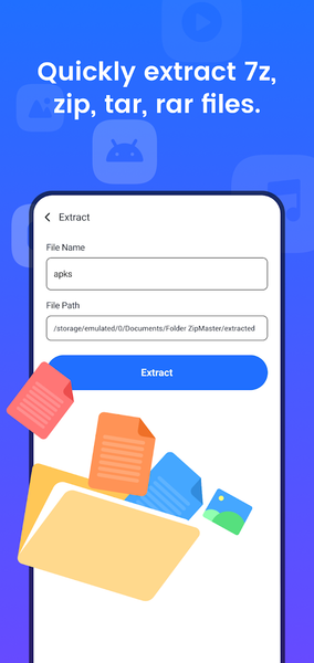 دانلود برنامه Folder ZipMaster اندروید | بازار
