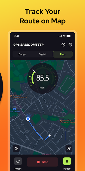 دانلود برنامه Fast Meter Gps Speedometer اندروید بازار