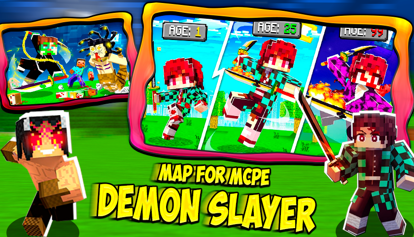 دانلود برنامه Demon Slayer Mod For Minecraft اندروید بازار