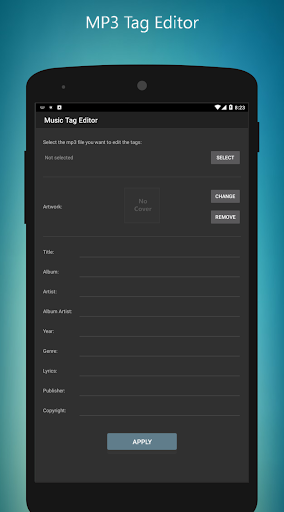 دانلود برنامه Mp۳ Tag Editor اندروید بازار