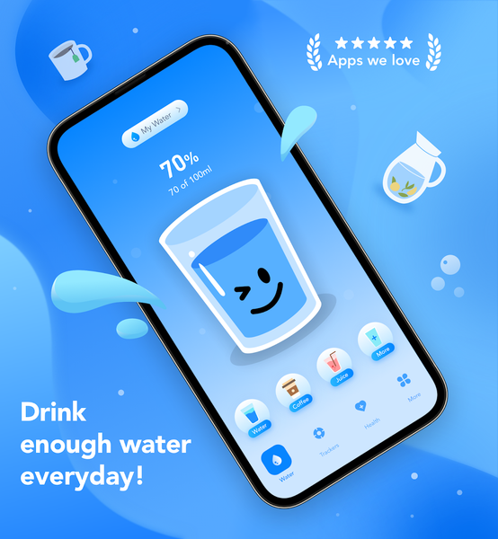 دانلود برنامه Drink Alarms Water Tracker اندروید بازار