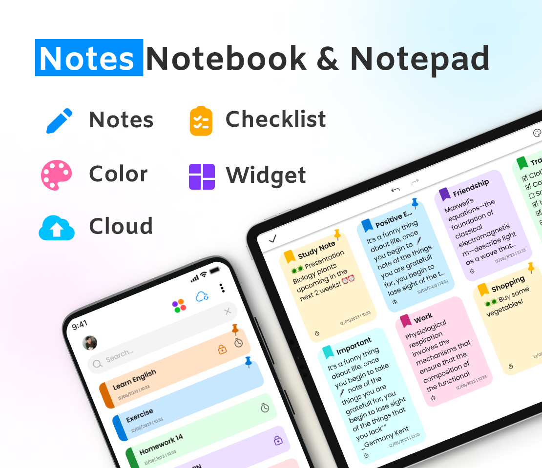 دانلود برنامه Simple Note Notebook Notepad اندروید بازار