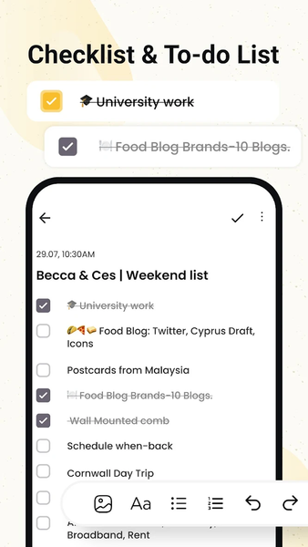 دانلود برنامه Notes Notepad And To Do List اندروید بازار