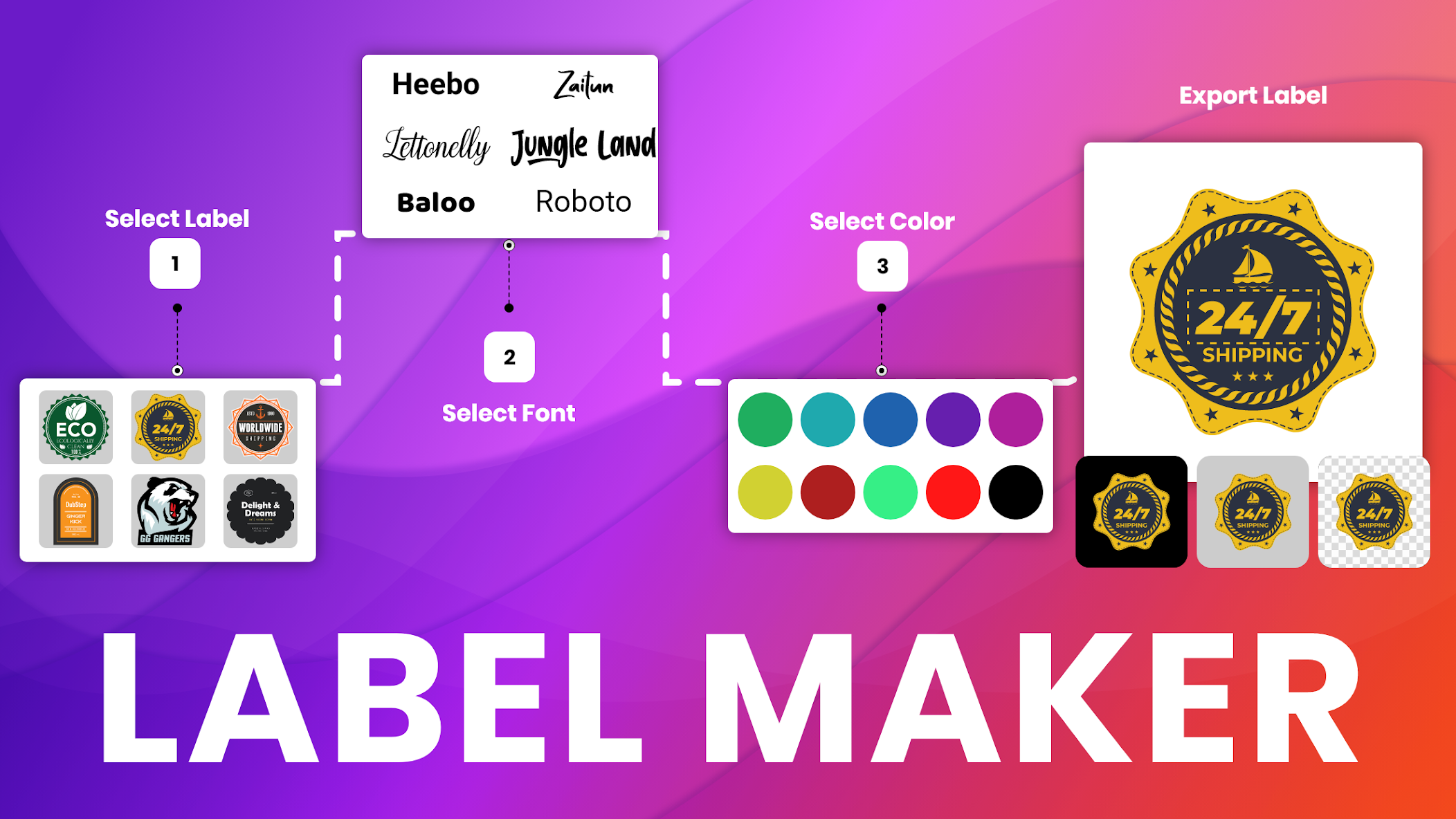دانلود برنامه Label Maker Apps & Label Print اندروید | بازار