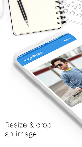 دانلود برنامه Image Resizer Crop Resize And Compress Images اندروید