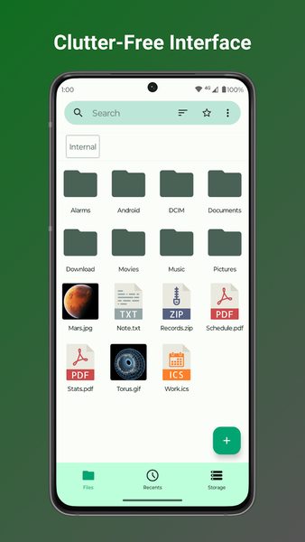دانلود برنامه Fossify File Manager اندروید بازار