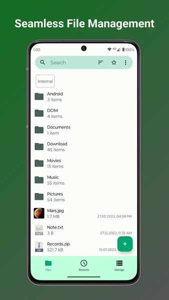 دانلود برنامه Fossify File Manager اندروید بازار