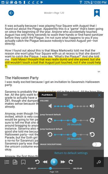دانلود برنامه Learning Ally Audiobooks اندروید | بازار