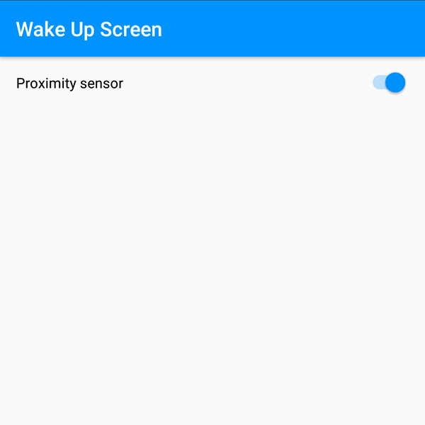 دانلود برنامه Wake Up Screen اندروید بازار