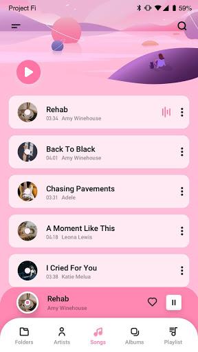 دانلود برنامه Simple Music Player Mp۳ Audio Player اندروید بازار