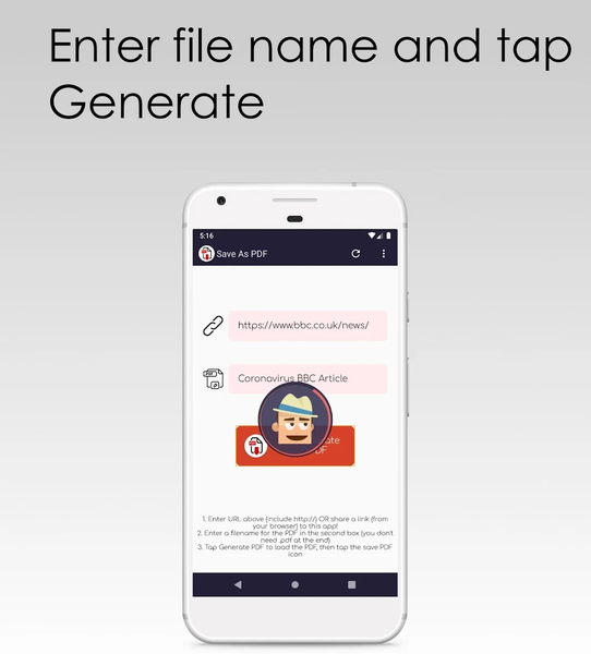 دانلود برنامه Save Website To Pdf For Offli اندروید بازار