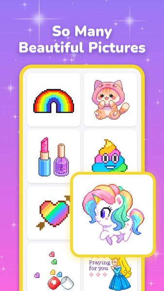 دانلود بازی Pixel Coloring Color By Number اندروید بازار