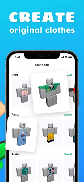 دانلود برنامه Skins Clothes Maker For Roblox اندروید بازار