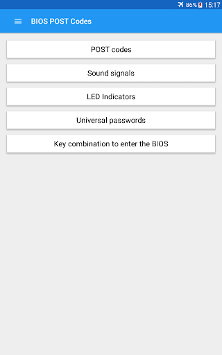 دانلود برنامه BIOS POST Codes اندروید | بازار