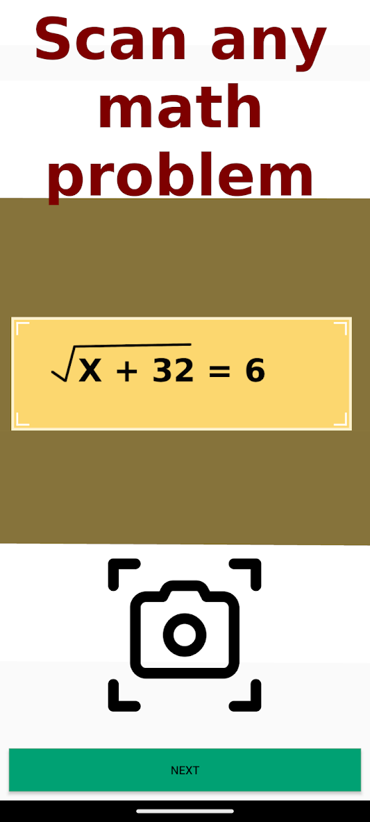 دانلود برنامه Solve math problem by photo اندروید | بازار