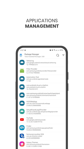 دانلود برنامه Package Manager اندروید بازار