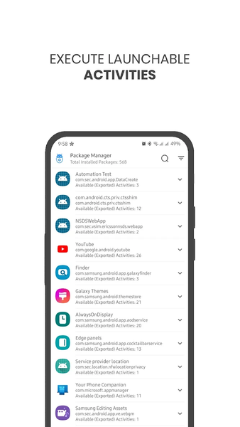 دانلود برنامه Package Manager اندروید بازار