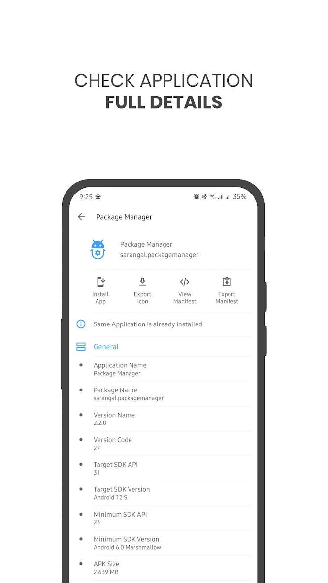 دانلود برنامه Package Manager اندروید | بازار