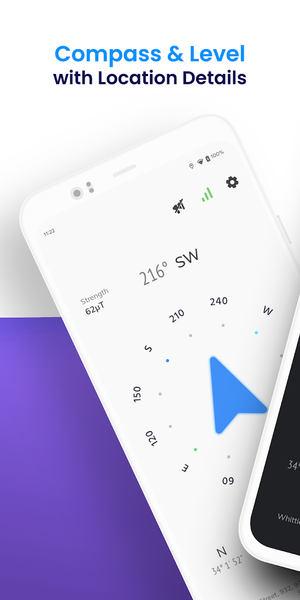 دانلود برنامه Compass Navigation And Level اندروید بازار