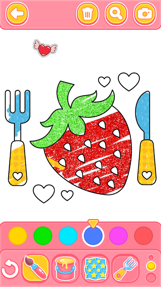 دانلود بازی Coloring Meal for Kids Game اندروید | بازار