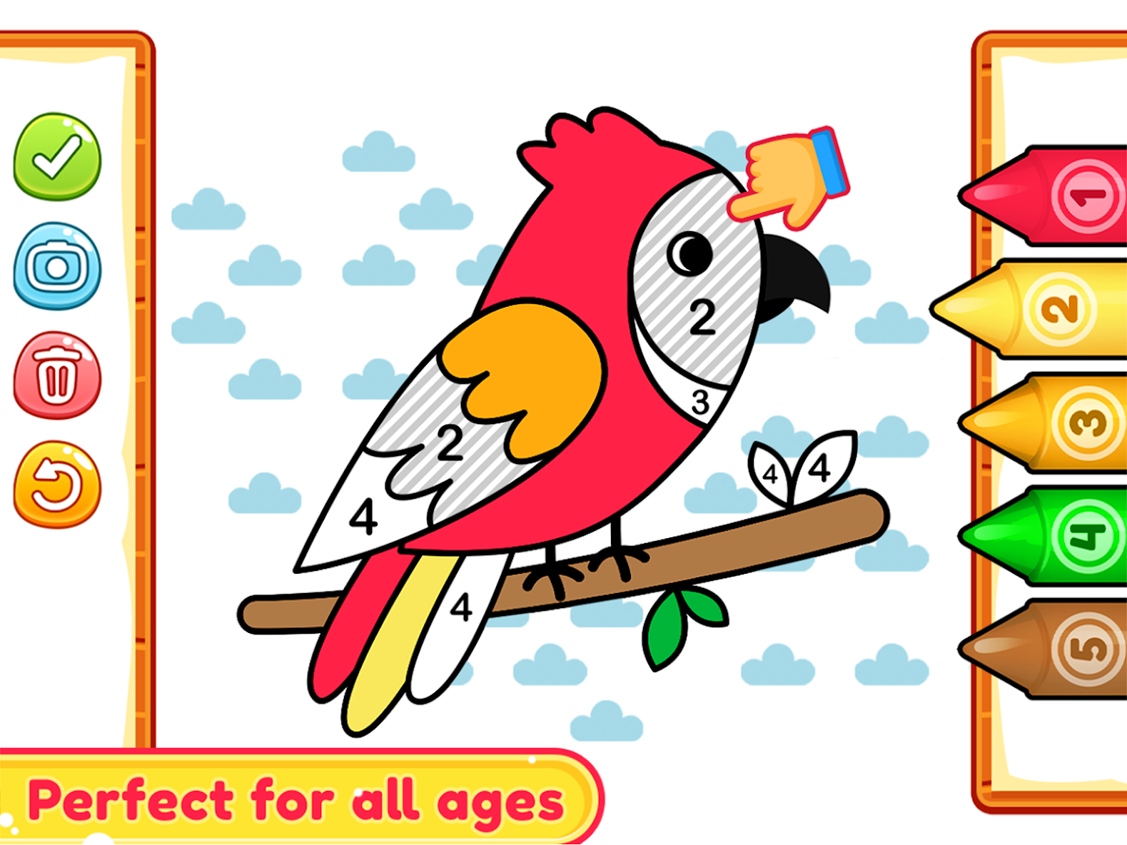 دانلود بازی Coloring by numbers for kids اندروید | بازار