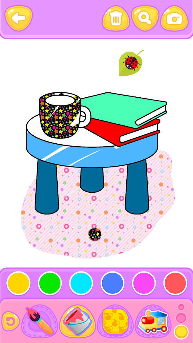 دانلود برنامه Bedroom Coloring For Kids اندروید | بازار