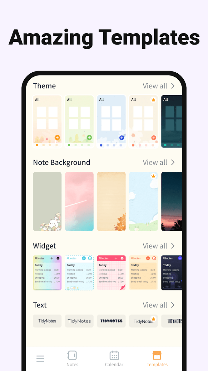 دانلود برنامه Color Notes Notebook Notepad اندروید بازار
