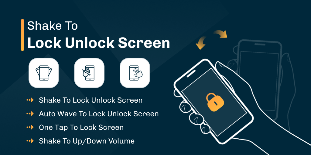 دانلود برنامه Shake To Lock Unlock Screen اندروید | بازار