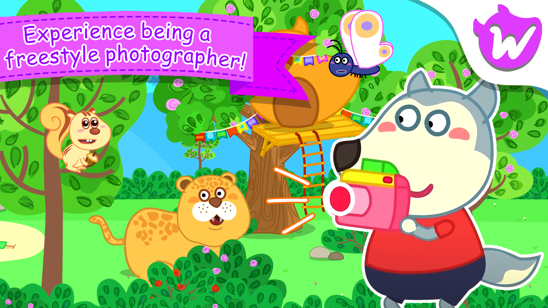 دانلود بازی Wolfoo World Educational Games اندروید | بازار