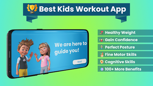 برنامه Fitness for Kids: Kids Workout - دانلود | بازار